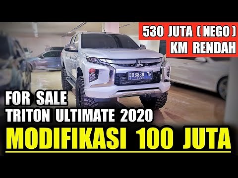 NEW MITSUBISHI TRITON ULTIMATE FACELIFT MODIFIKASI OFFROAD 2021
