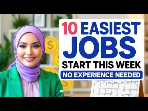 10 EASIEST Remote Jobs You Can Start This Week No Experience Needed!