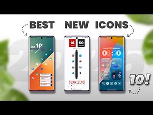 10 Best New Icon Pack For CUSTOMISATION! You Must Have These New Icons ! [September 2025]