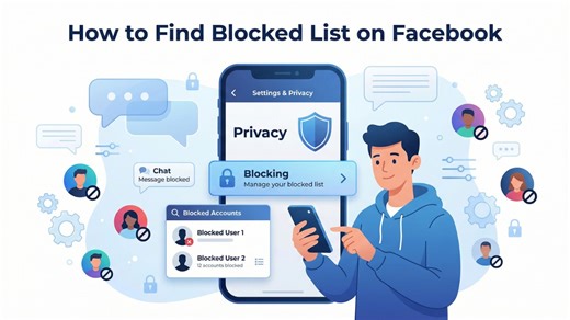Blocked someone on Facebook but now can’t remember where your blocked list is? You’re not alone. 📱 Facebook keeps the Blocking section tucked inside Settings, and one small layout change can make it harder to find. This step-by-step mobile guide shows you exactly how to find your blocked list on Facebook in 2026 using the Facebook app on Android and iPhone. You’ll learn where the Blocking section is located, how to view all blocked profiles and Pages, and what to do if a name doesn’t appear rig
