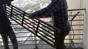 Iron balcony covering / fancy balcony grill / requirement contact number 9711174671 | A One steel fabrication