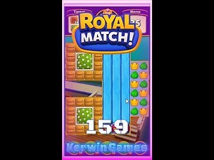Royal Match Level 159 - Super Hard Level - No Boosters