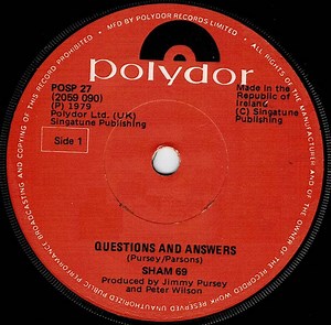 Sham 69 - Questions And Answers