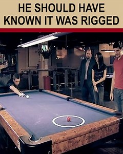 114K views · 331 reactions | Try this clever pool trick on your mates! #TheRealHustle #RealLifeScam | The Real Hustle | Facebook