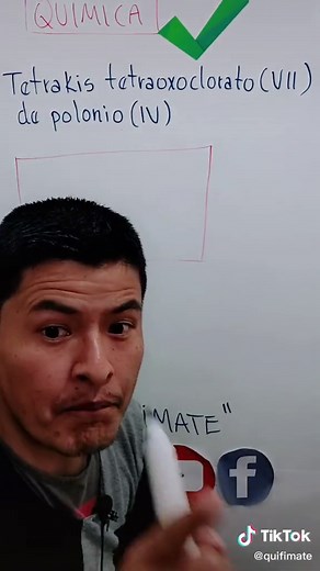 fórmulas químicas #foryou #quimica #educacion