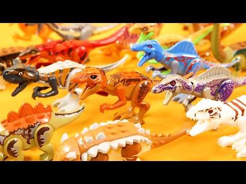 All My Dinosaur Minifigures Comparison LEGO Jurassic World