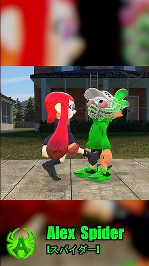 Bad Inkura meets Green - Splatoon Gmod 2025 #shorts