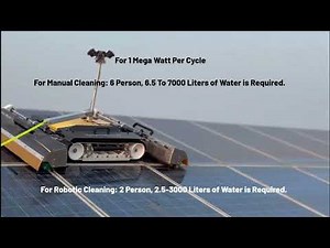 SolarCleano F1 - Solar panel cleaning robot