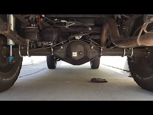 how to change oil front and rear differential Chevrolet suburban