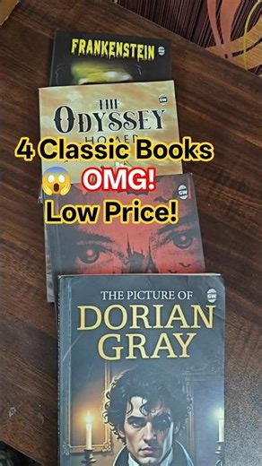 4 Must-Read English Classics for just ₹373! 😱📚 #bookunboxing #Shorts
