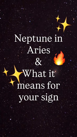 ✨ NEPTUNE IN ARIES — WHAT THIS MEANS FOR EACH ZODIAC SIGN ✨ This is not a quick transit. This is a generational awakening. Neptune takes about 165 years to move through the zodiac, so when it changes signs, it reshapes the collective dream. Neptune dissolves illusions, blurs what’s false, and reveals what’s been hidden beneath the surface. And now… it’s doing that through Aries, the sign of courage, action, identity, and rebellion. This is the shift from hoping to acting. From fog to fire. From 