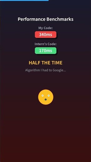 POV: The intern's code is better than yours and you know it #shorts