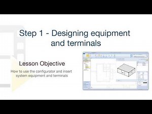 Edificius-MEP Tutorial - Step 1 - Designing equipment and terminals - ACCA software
