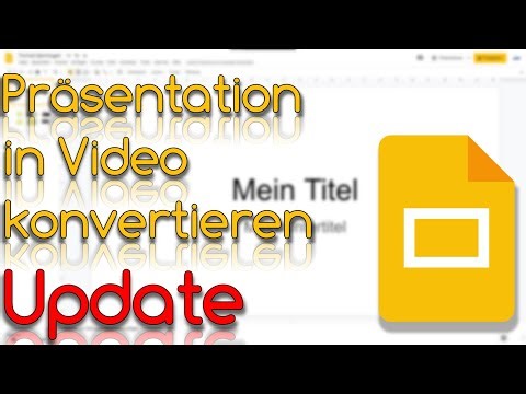 Convert presentation to video - Google Slides Tutorial