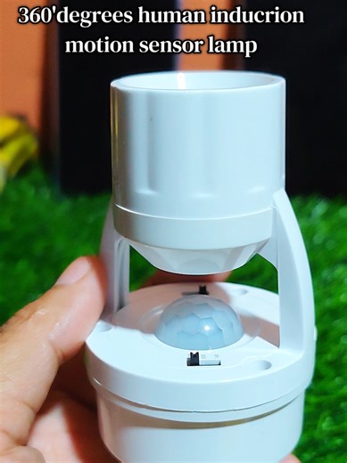 360-Degree Human Induction Motion Sensor Lamp