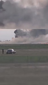 1.7M views · 4.4K reactions | Katastrofa na Air Show 2025 w Radomiu. Podczas treningów rozbił się samolot F-16 z zespołu Tiger Demo ‼️ Pilot nie zdążył się katapultować... | Dziennik Śledczy | Facebook