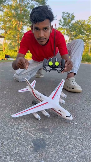 Remote Control Aeroplane Unboxing 😱 @saidulshorts #Aeroplane #airbus #unboxing #shorts | Saidul Ke Toys