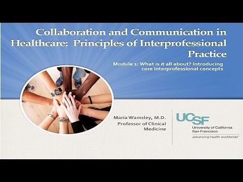 Module 1, Segment 1: Introducing core interprofessional concepts