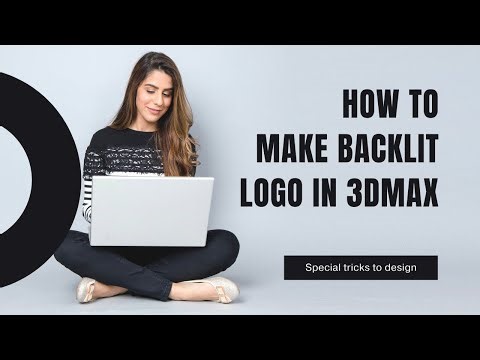 3ds max tutorial backlit logo