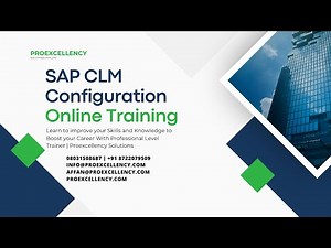 SAP CLM Configuration Online Training with Comprehensive Guideline | Expects trainer