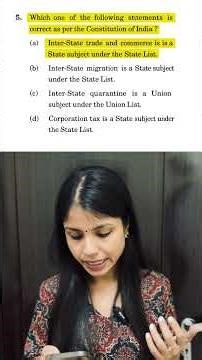 Solving UPSC Prelims PYQ by common sense Part 2