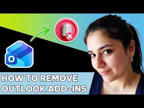 How to remove Outlook add ins