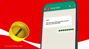 1.1M views · 13 reactions | Chance to win cash prizes. To win SCAN the QR Code and whatsapp it to the number on the bottle cap. | Coca-Cola | Facebook