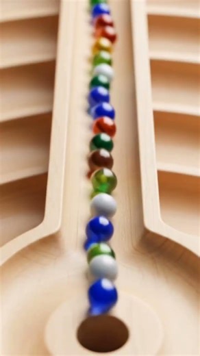 Continuous Marble Loop 🎵 Perfect Flow Motion | Satisfying ASMR Relaxation