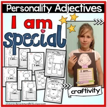 I Am Special | Positive Affirmations & Personality Adjectives for ESL & SEL