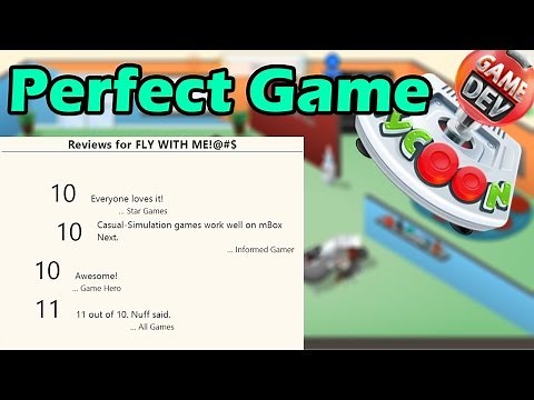 11/10 GAME CREATED - PERFECT GAME - Game Dev Tycoon #20