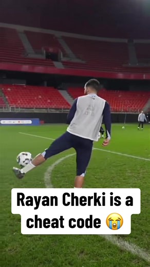 Rayan Cherki is a cheat code 😭🔥 (via @Equipe de France) #ManCity #France #FFF