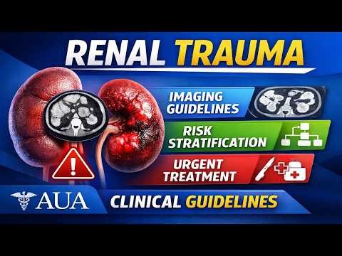 Renal Trauma Management You Must Know | AUA Guidelines 2020 (latest edition)