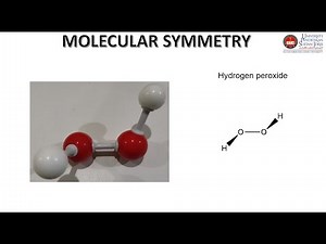Symmetry elements and operations & point group of hydrogen peroxide H2O2
