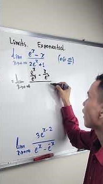 Calculus the Limit limit as x approaches Infinity of [(e^x -x)/(2e^x+1)] ?