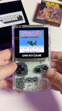 Original GameBoy Color with custom touch screen, buttons and shell 💝 ​⁠@HandHeldLegend
