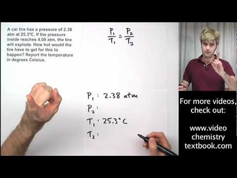 Gay Lussac's Law Practice Problems