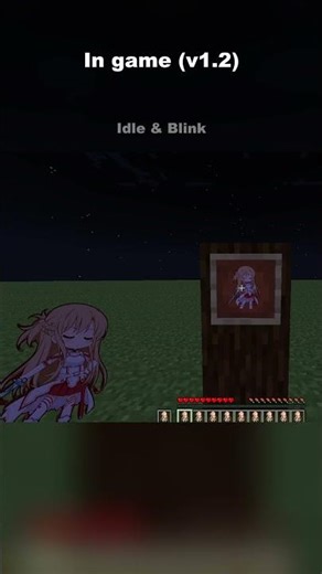 Chibi Asuna Animated Totem v1.2 | Minecraft Resource Pack (1.16–1.21.10) #resourcepacks #sao