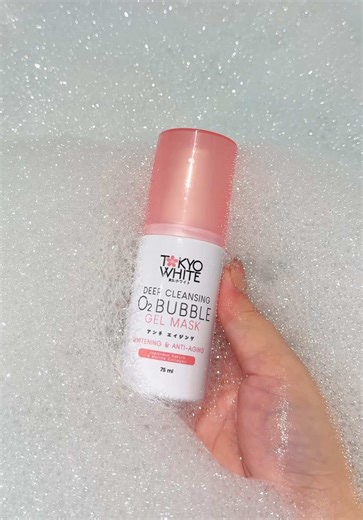 Transform Your Skin with Tokyo White Bubble Mask