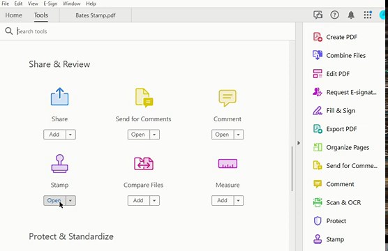 How To Do Bates Numbering