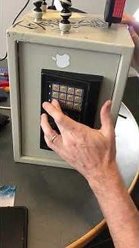 Bypassing an Electronic Combination Safe
