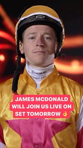 Jmac is back in action at Royal Randwick tomorrow! He will join us live on set during the day to recap his premiership winning season. 💪 Tune in from 12pm AEST! 📺 | 7HorseRacing
