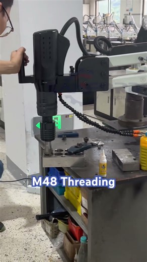 M48 thread tapping machine #tapping #manufacturer