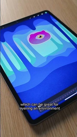 Set your scene with a Background layer in #Procreate Animation Assist 🎞✨