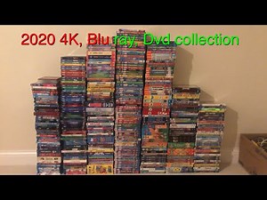 2020 4K, Blu ray, Dvd collection