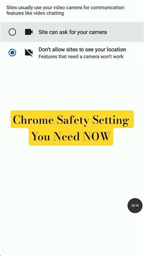 Chrome Safety Setting You Need NOW