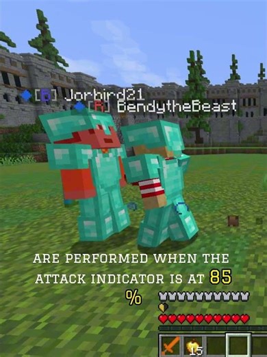 Types of Attacking! #minecraft #pvplegacy