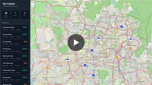 We concluded the very first Full Stack AI Vibe Coding certification (Mandarin Class) yesterday. One of the final projects from our students absolutely blew my mind, it s a real-time fleet tracker… | Dr. Cher Han Lau