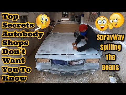 How To Do Bodywork & Prime A Car For Paint - Rust Repair Welding Blocking Priming Monte Carlo CL