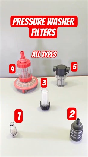 Stop Damaging Your Pressure Washer! Use These Filters!