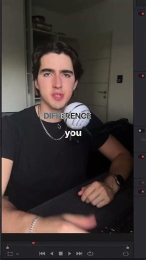 How to get this text effect in DaVinci resolve. #editing #tech #zakeary